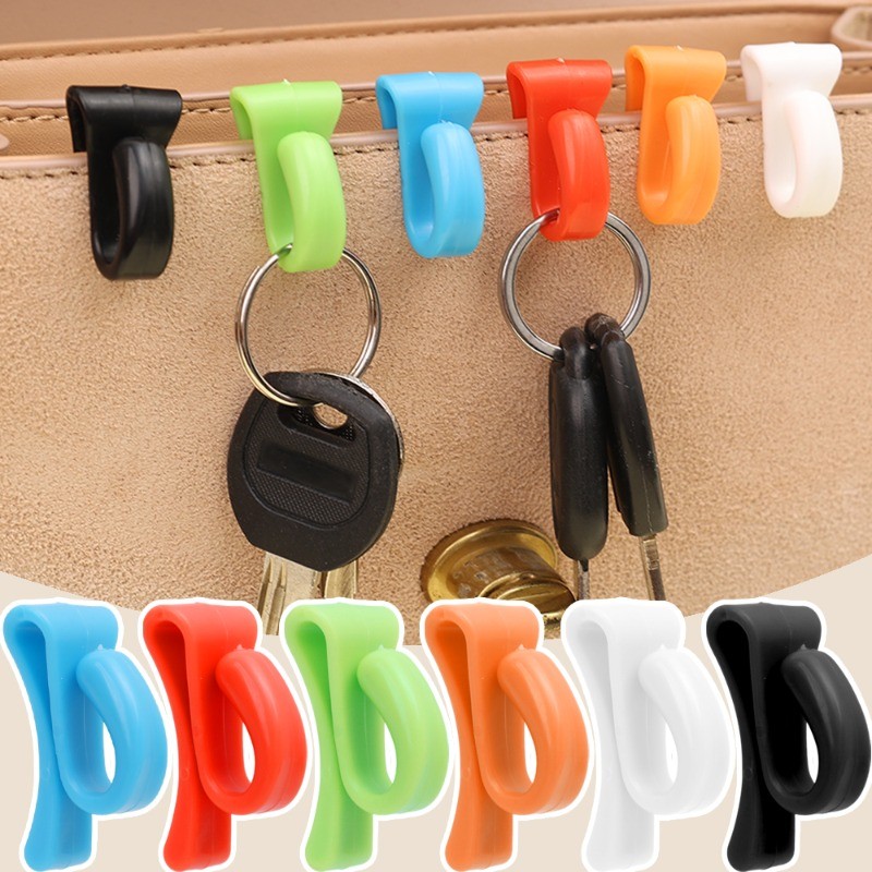 4Pcs Keys Clips - Portable, Anti Lost - For Organizer Bags, Handbags ...