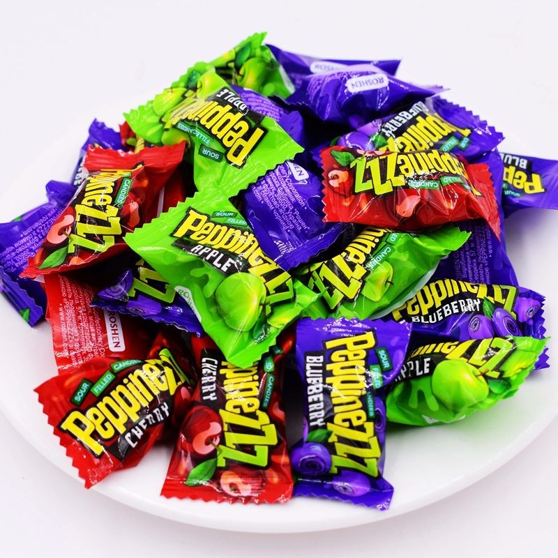 Ukraine Imported Candy Small Sour Jam Sandwich Candy Fruit Sour Pop ...