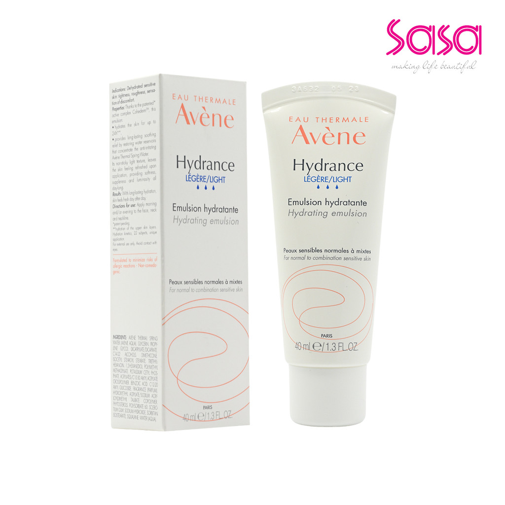 Avene Light Hydrating Emulsion (40ml) | Shopee Philippines