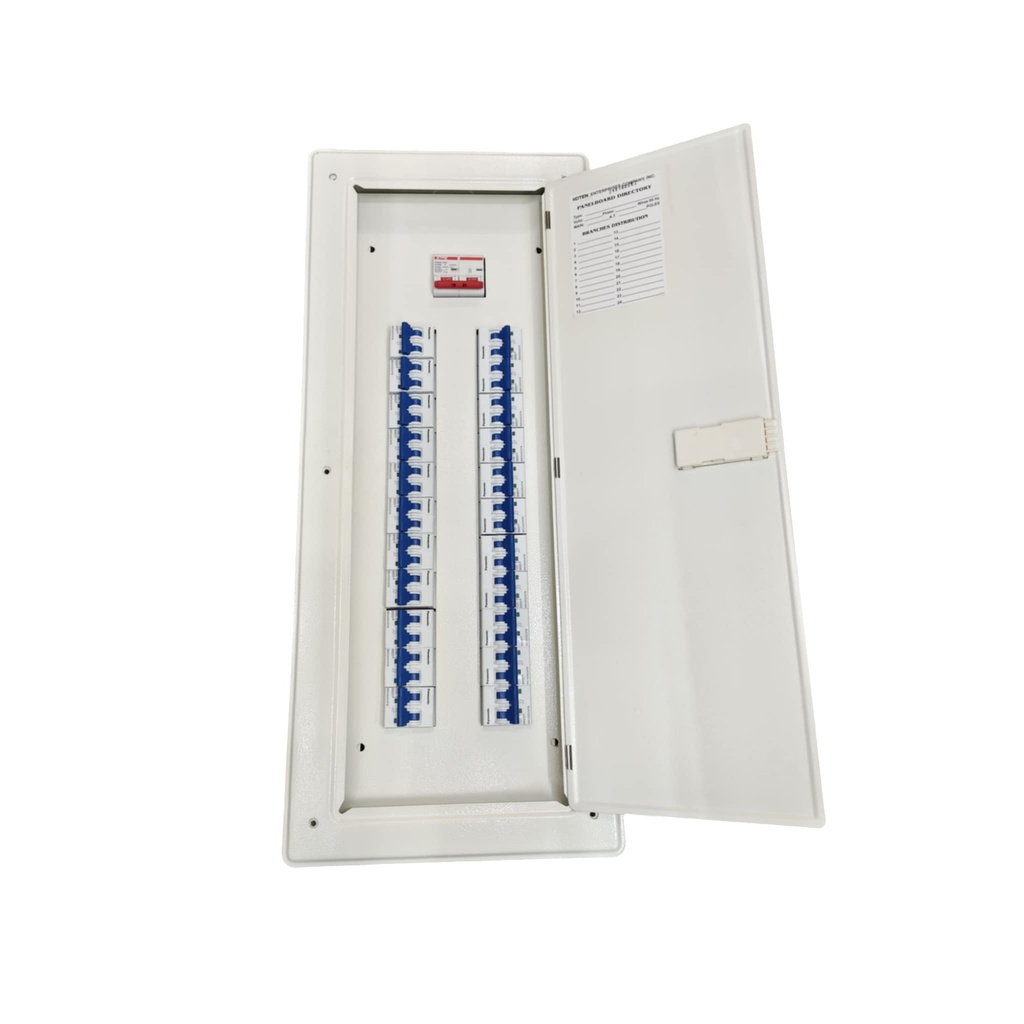 Koten Panel Board 125A 2 Pole Main Himel Miniature Circuit Breaker 22 Branches 2 Pole Panasonic ...