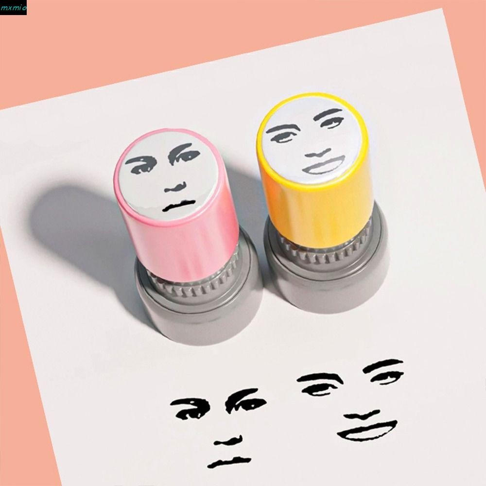 MXMIO Face Memes Seal Stamp, Novetly Self-Inking Funny Seal Stamp ...