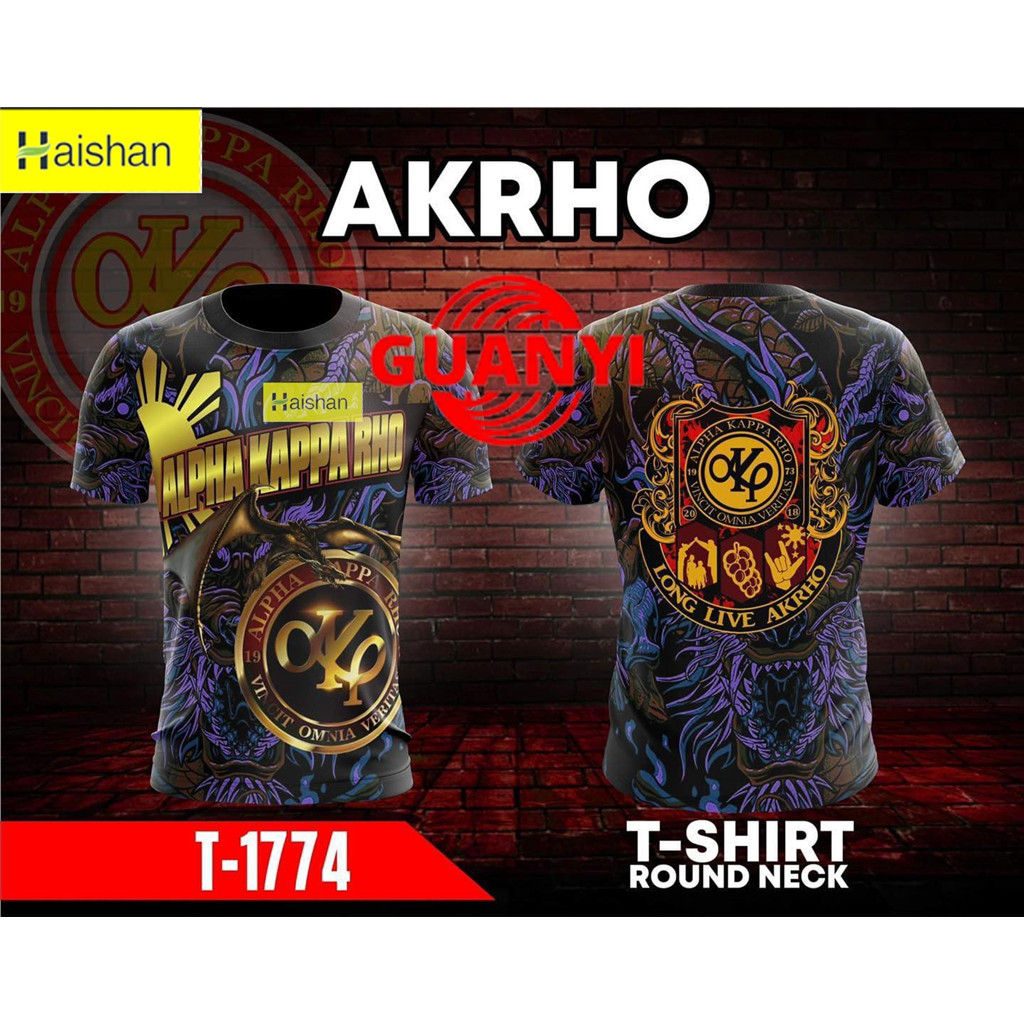 2024 Alpha Kappa Rho 1973 AKP 51th Anniversary T- Shirt Frat Shirt Full ...