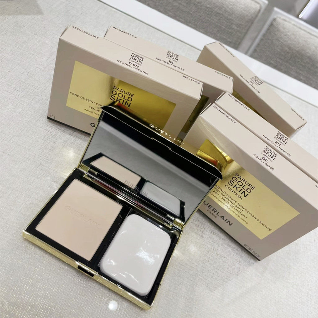 Guerlain Gold Diamond Correcting Pressed Powder SPF15 Black Diamond ...