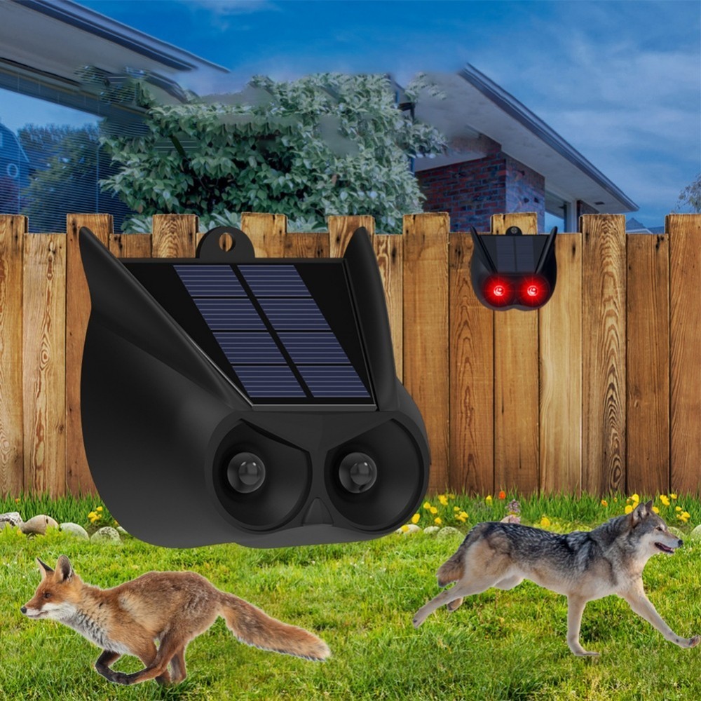 Sustainable Pest Control Solution Solar Activated Motion Detector Alarm ...