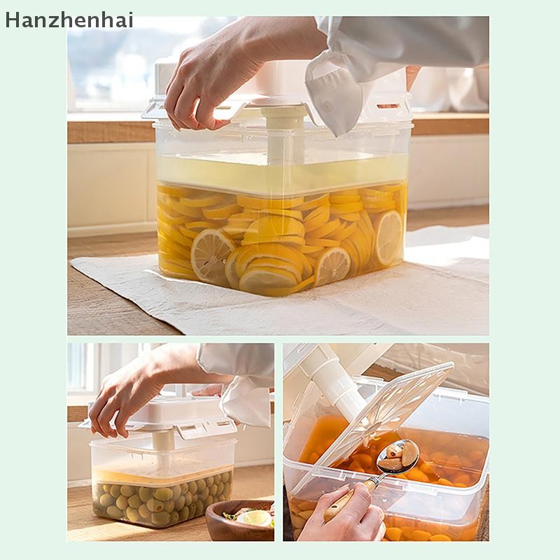 Hanzhenhai 4/5L Pickle Jar Leakproof Pickle Fermentation Container For ...