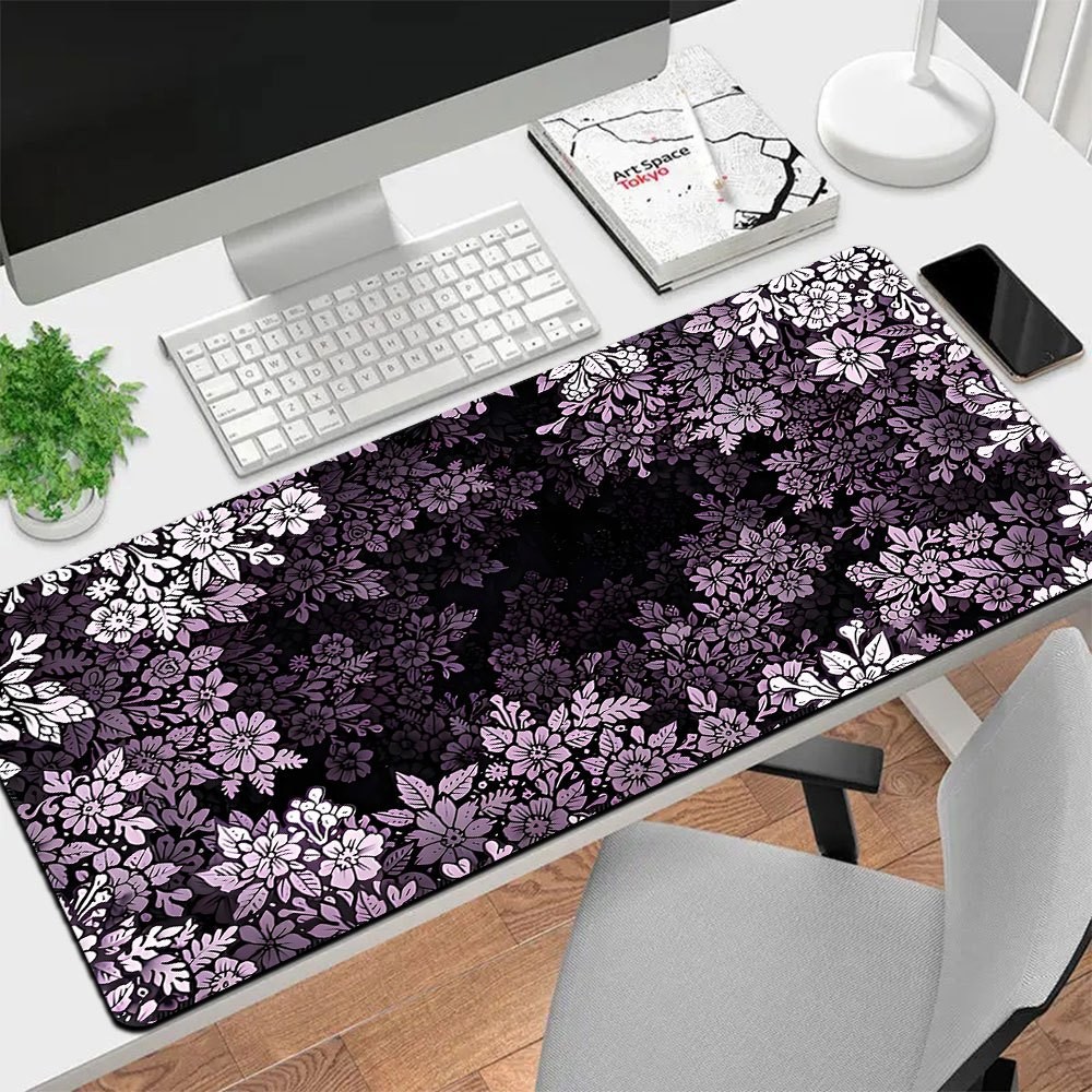 Pink Large Mouse Pad Non-Slip Extended Gaming Mouse Pad Deskmat Office ...