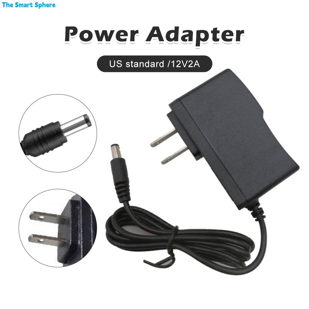 12V2A Power Supply Adapter AC 100V-240V to DC 12V 2A 2000mA Power ...
