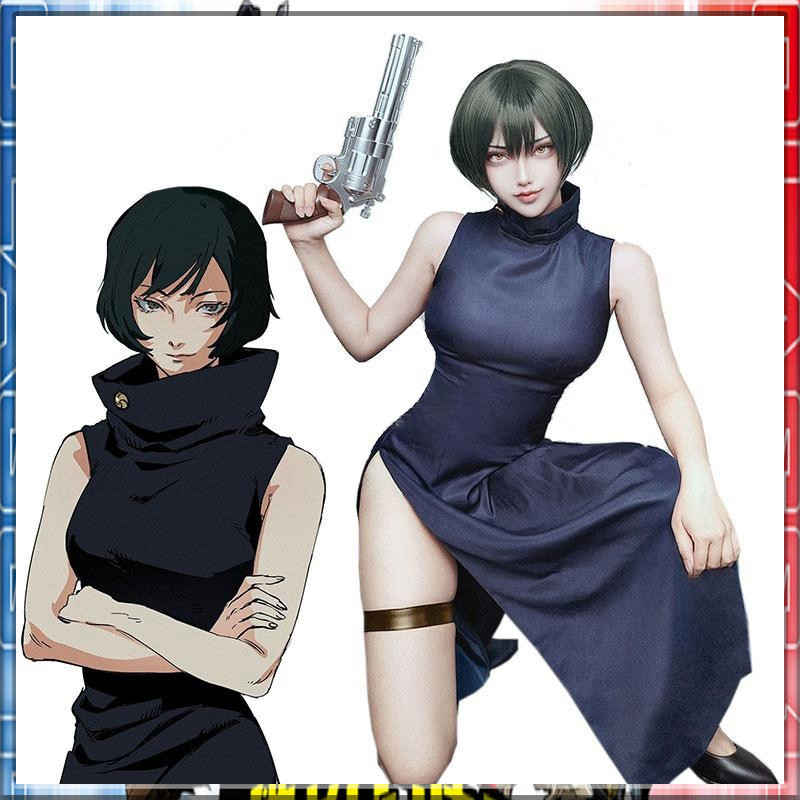 Anime Jujutsu Kaisen Zenin Mai Cosplay Costumes Woman Outfits Zenin Mai