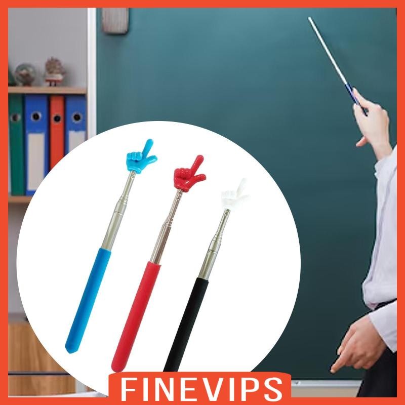 [Finevips] Retractable Teacher Finger Sticks Teacher Pointers Universal ...
