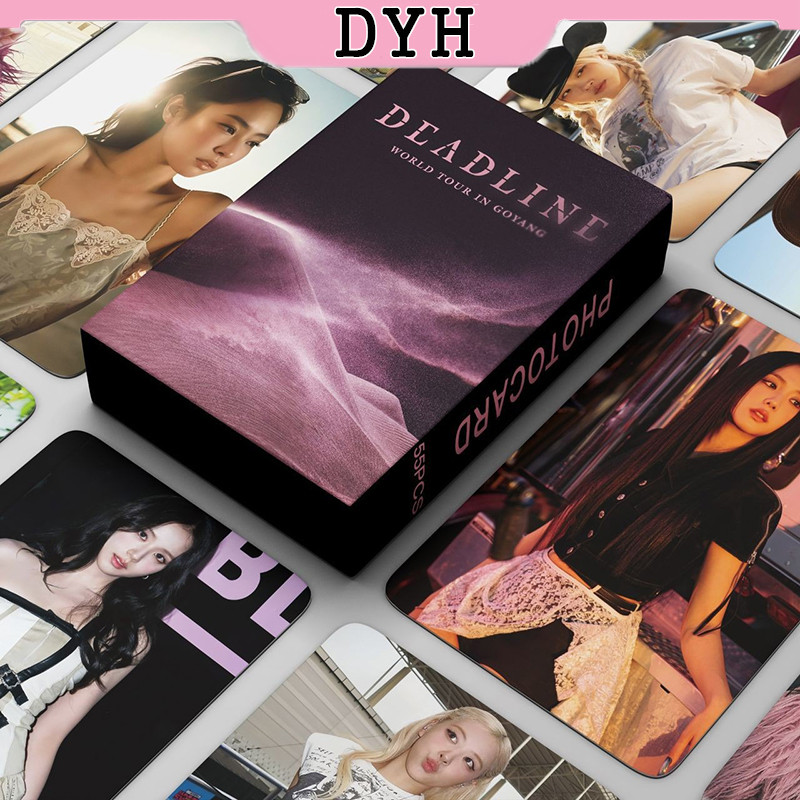 55pcs/box BLACKPINK Photocard DEADLINE Album KPOP LOMO Card Collection ...