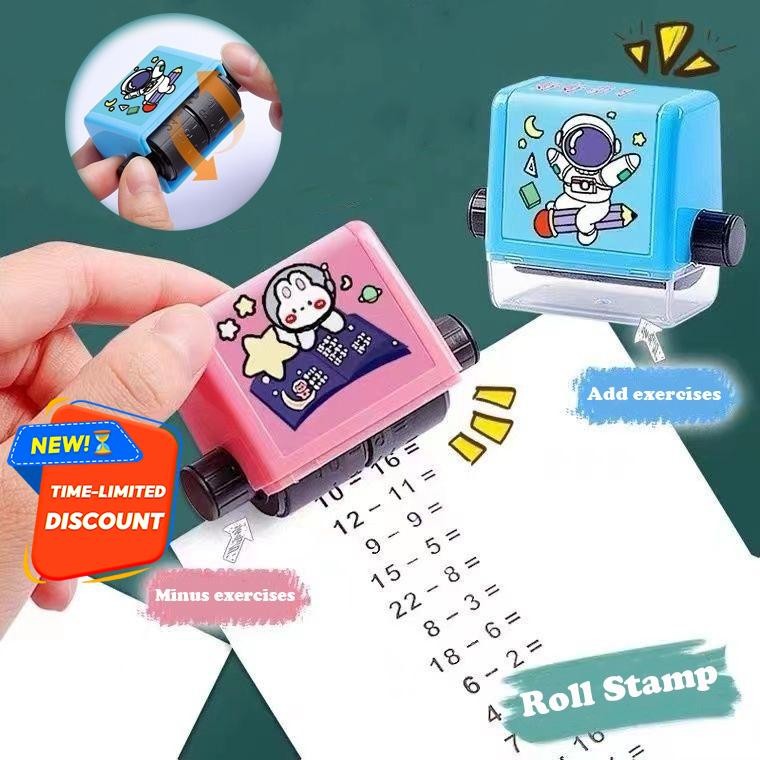 Math Practice Stamp for Kids - Addition, Subtraction, Multiplication ...
