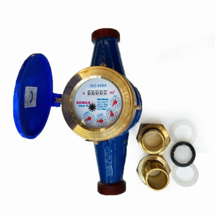 Brass water meter tail, plastic water meter connector, internal thread ...