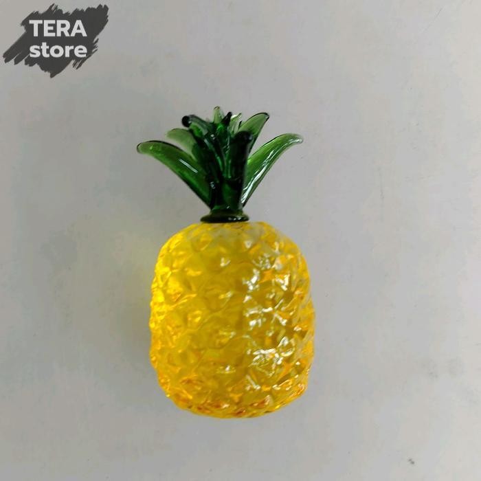 Crystal pineapple decoration ong lai fengshui symbol of abundant ...