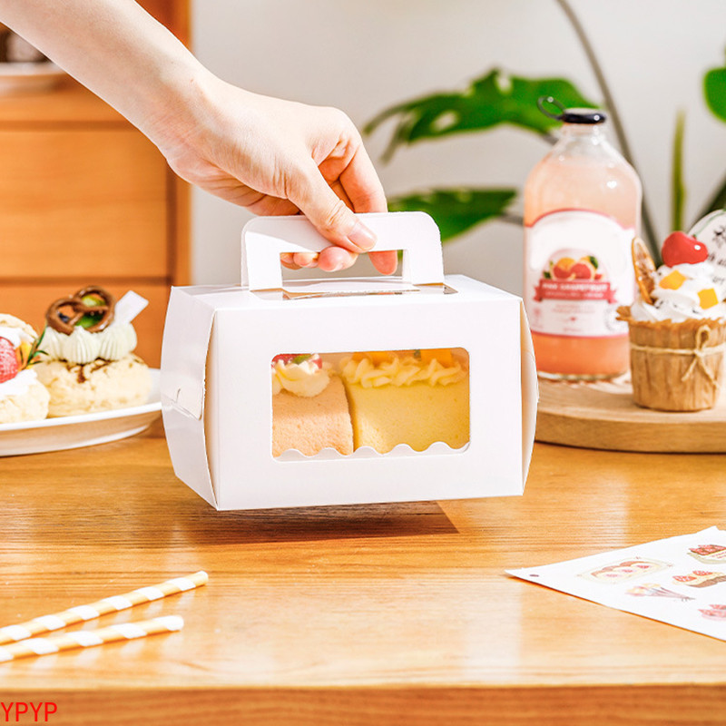 (YPWL)Window Drawer Cake Box Cake Roll Packaging Box Baking Cutting ...
