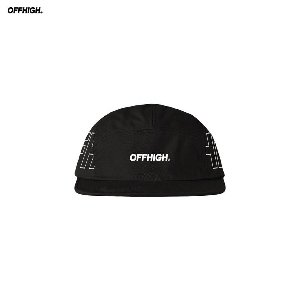 OFFHIGH 5-PANEL BLACK CAP | Shopee Philippines