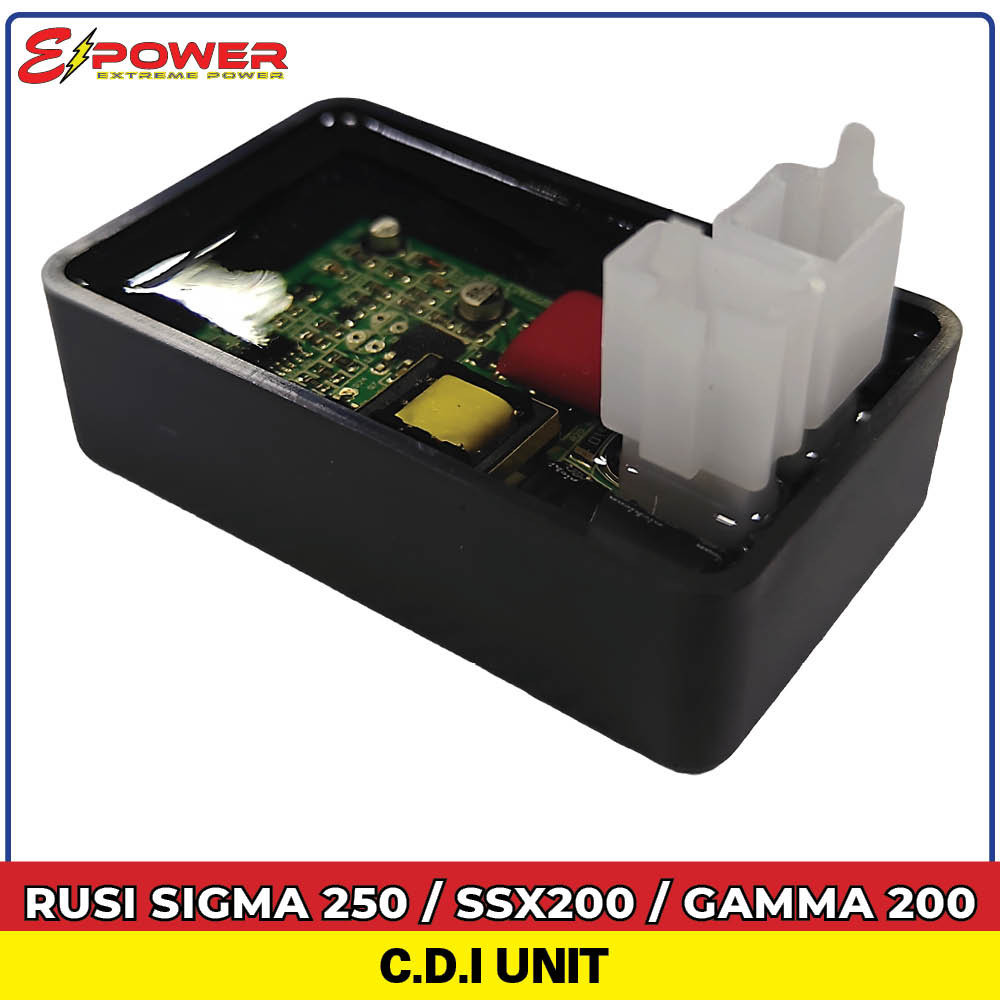 E-Power RUSI SSX200 / SIGMA 250 / GAMMA 200 Motorcycle CDI Unit ...