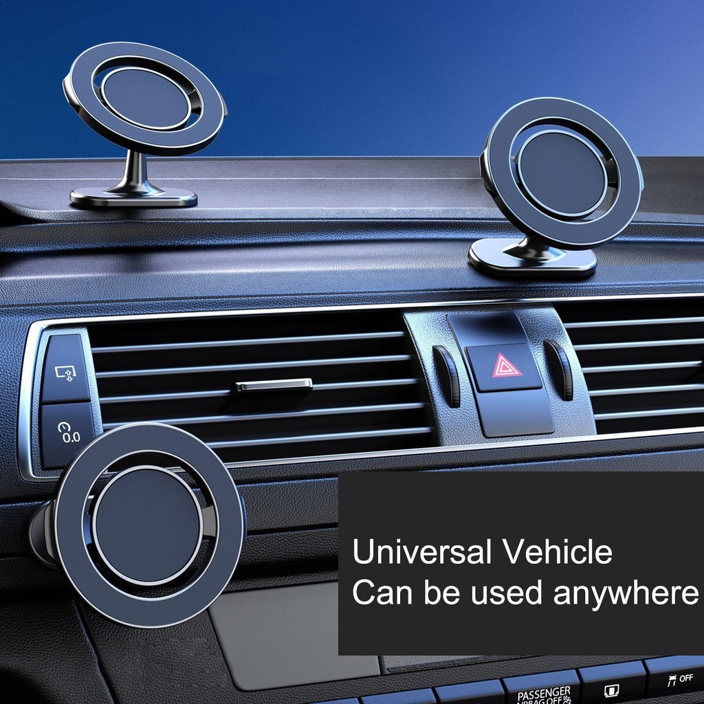 Cars Dashboard Phone Mount Magnetic 360 Rotation Mount Car Window ...