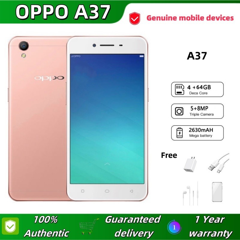 Original OPPO A37 4+64 HD Photography Original Mobile Phone Network ...