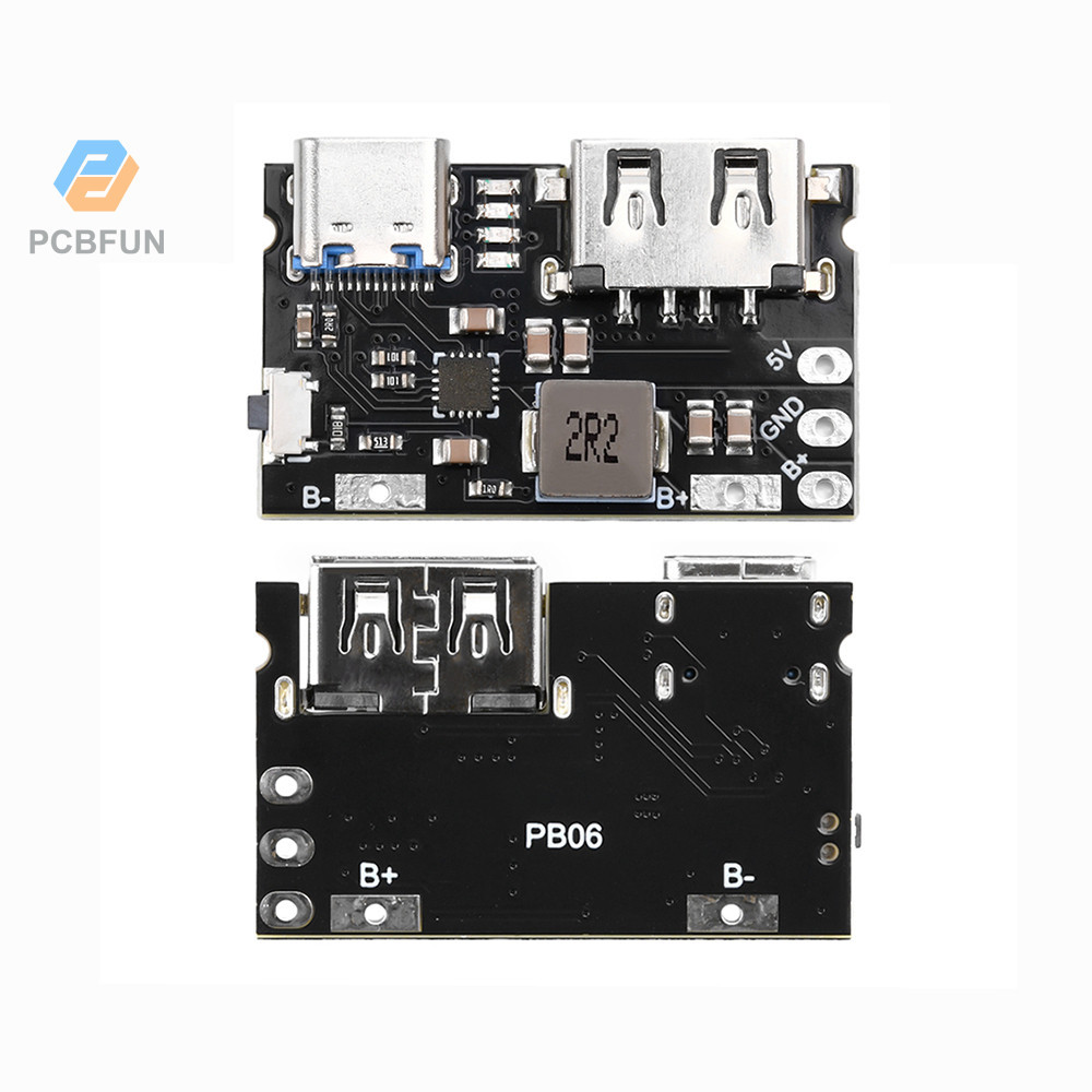 Pcbfun TYPE-C Interface + USB Interface 5V2.4A Charger/discharger ...