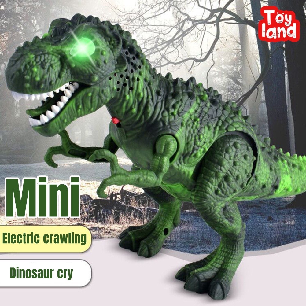 Walking T-REX Simulated Dinosaur T-Rex Light Sound Jurassic Dinosaurs ...
