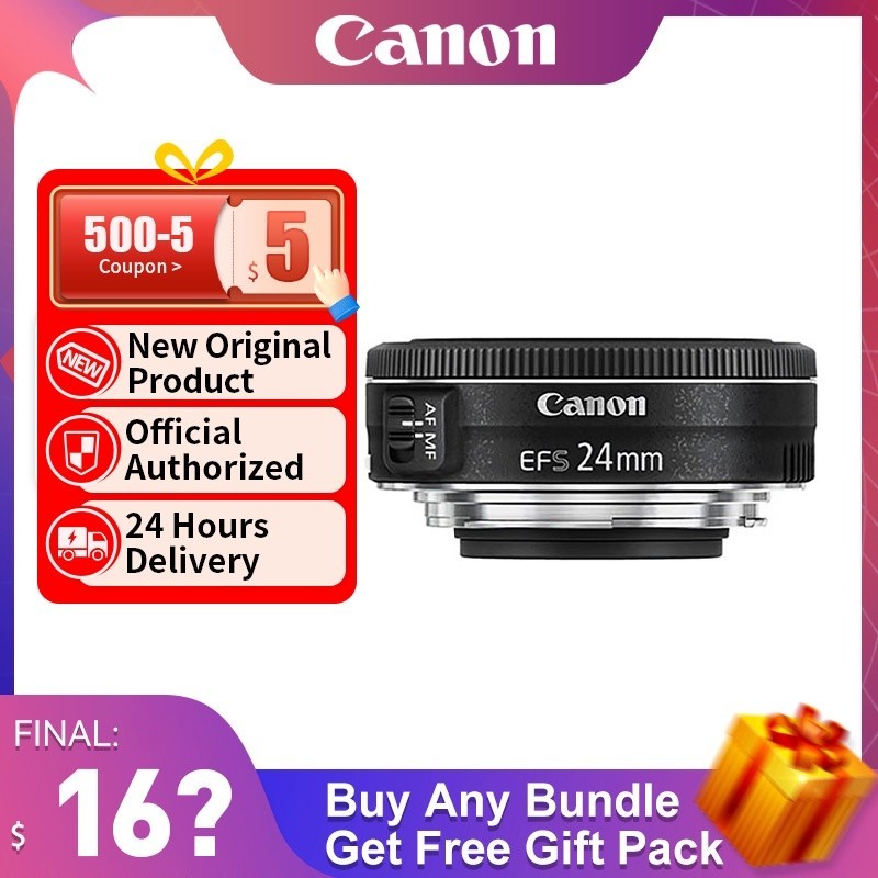 RQ+`Canon EF-S 24mm F2.8 Large Aperture Wide-Angle Fixed Focus ...
