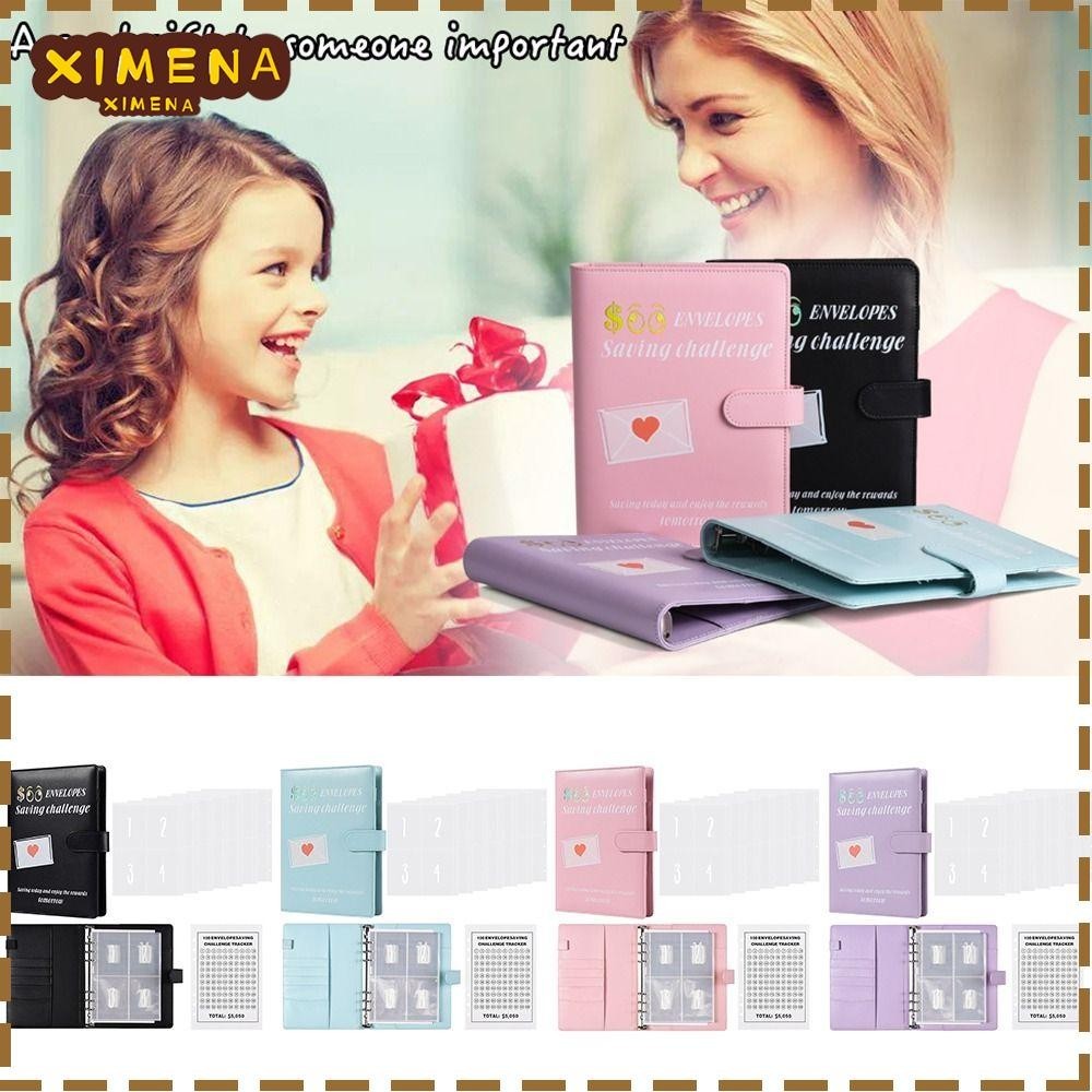XIMENA 100 Envelopes Saving Challenge, Save Money Reusable 100 Envelope ...
