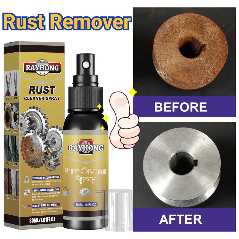 Rust Remover Spray Rust Cleaner Spray Multi-functional Rust Inhibitor ...