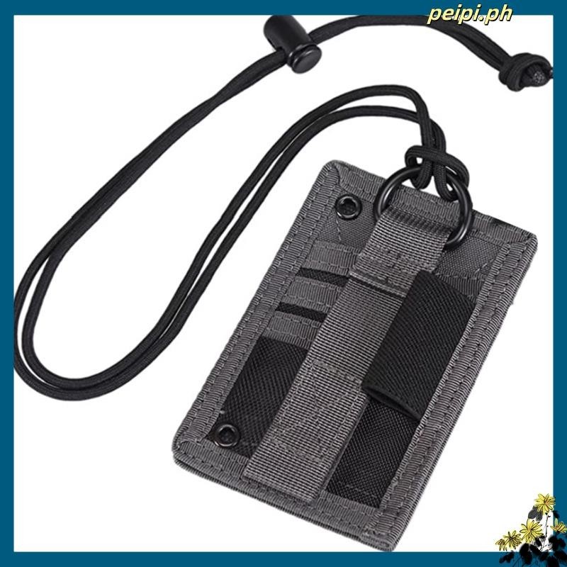 Army Fan Molle Tactical ID Card Case Patch Neck Lanyard and Credit Card ...