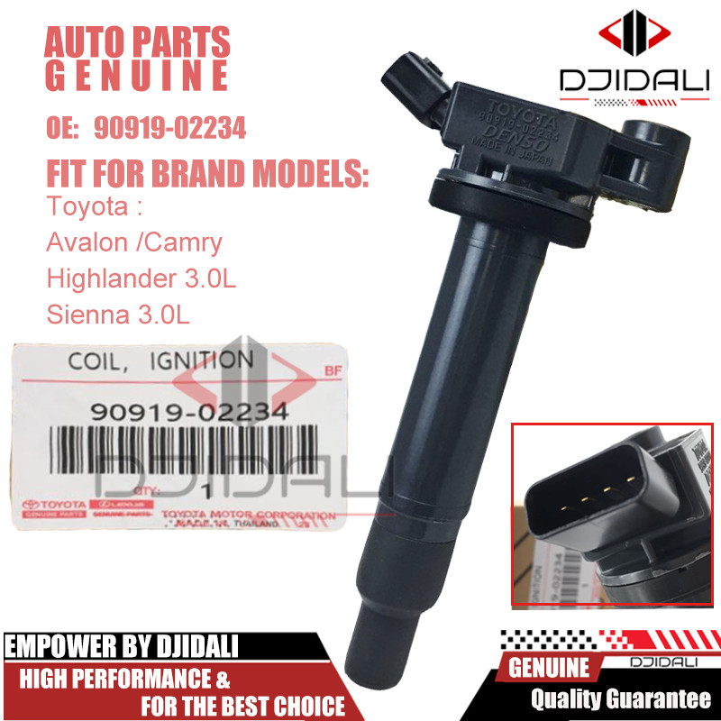 Ignition Coil 90919-02234 DENSO for Toyota Avalon Camry 2001-2006 Lexus ...