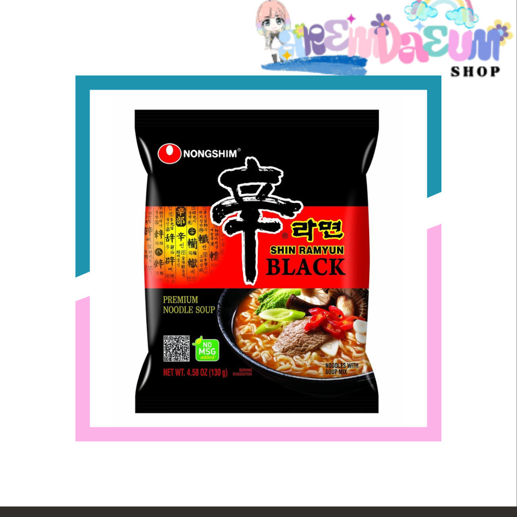 NONGSHIM Shin Black Ramyun 130g | Shopee Philippines