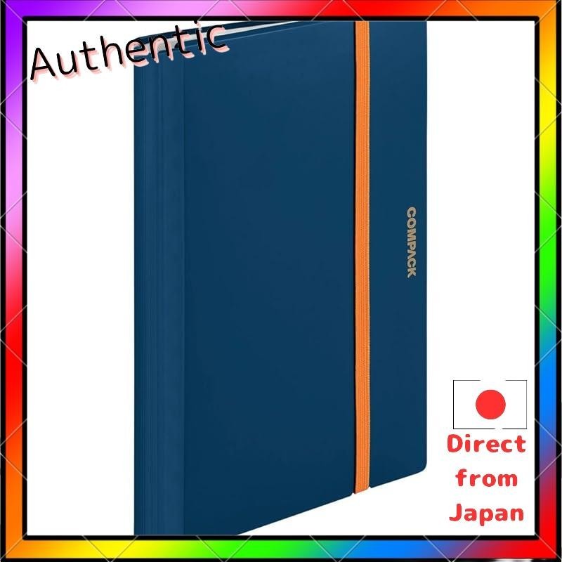 King Jim Clear File A4 2-fold Compact Navy 5894M-Nei | Shopee Philippines