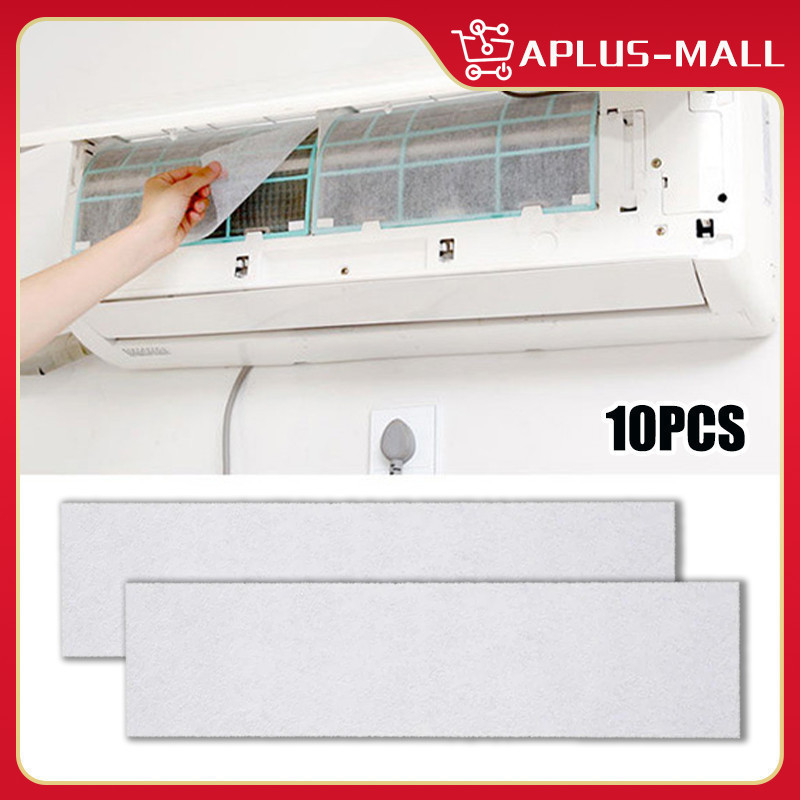 10Pcs Air Purification Filter Pad Anti-dust Air Conditioner Filter ...