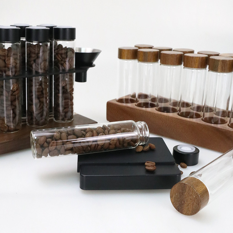 Single Dose Coffee Bean Storage Tubes With Exhaust Valve 17g-22g ...