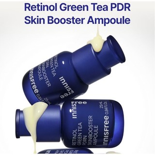 innisfree Retinol Green Tea PDRN Skin Booster Ampoule 25mL | Shopee ...