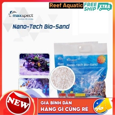 MAXSPECT Nano Tech Bio Sand - premium Sand for saltwater aquariums ...
