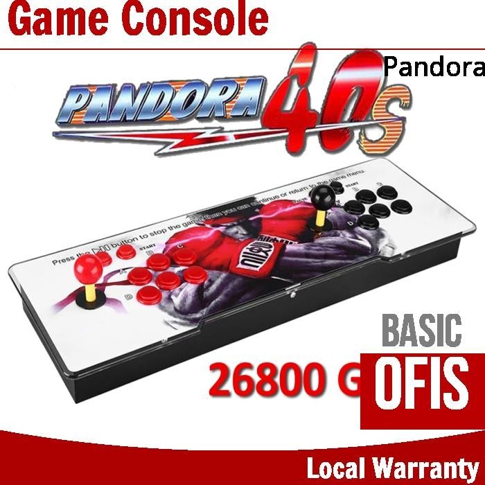 Pandora Box 26800 Games Retro Pandora Console s40 Model | Shopee Philippines