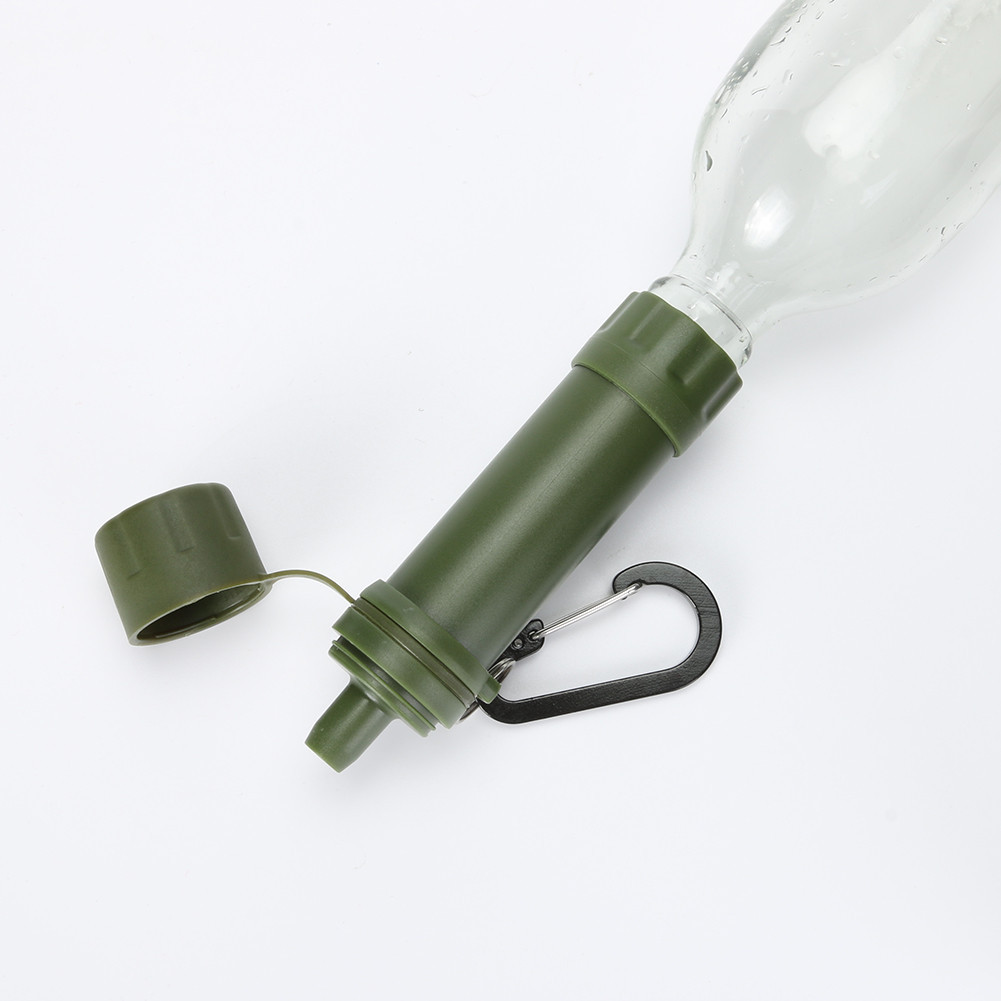 Outdoor Drinking Water Filter Tools Hiking Survival Water Purifier w ...