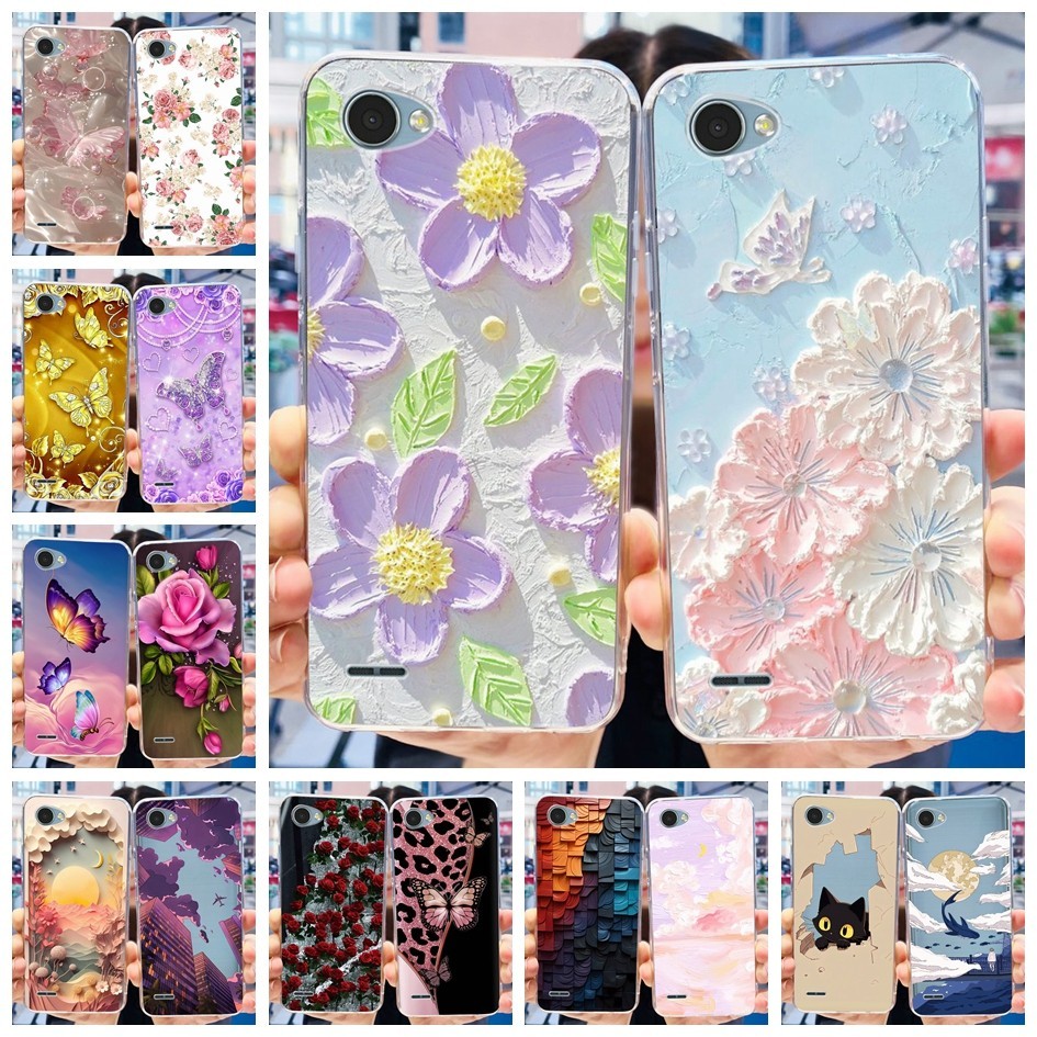 Flower Casing For LG G6 / Q6 Alpha / Q6 Plus X600 X600K X600S M700 ...