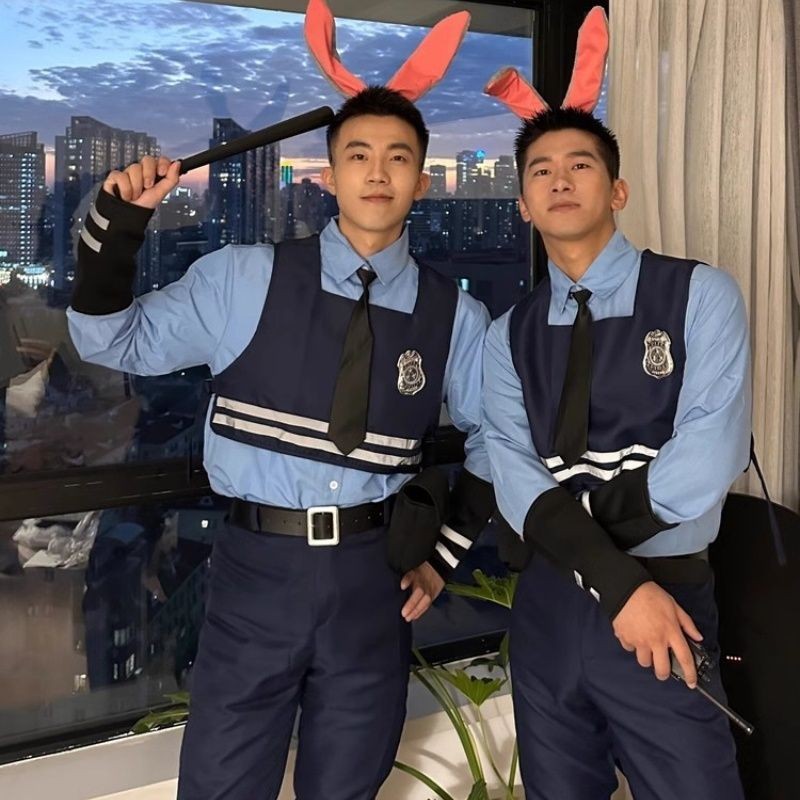 Cosplay Uniform Rabbit Judy Suit cos Rabbit Policewoman Uniform Nick ...