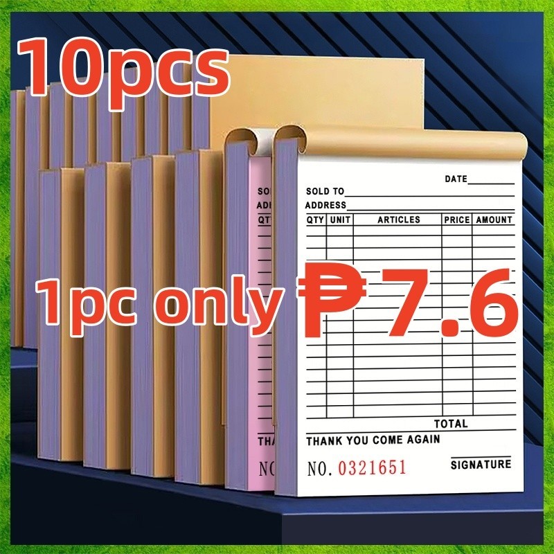 Carbonized Resibo Receipt Wholesale With Carbon Paper Duplicate Receipt ...