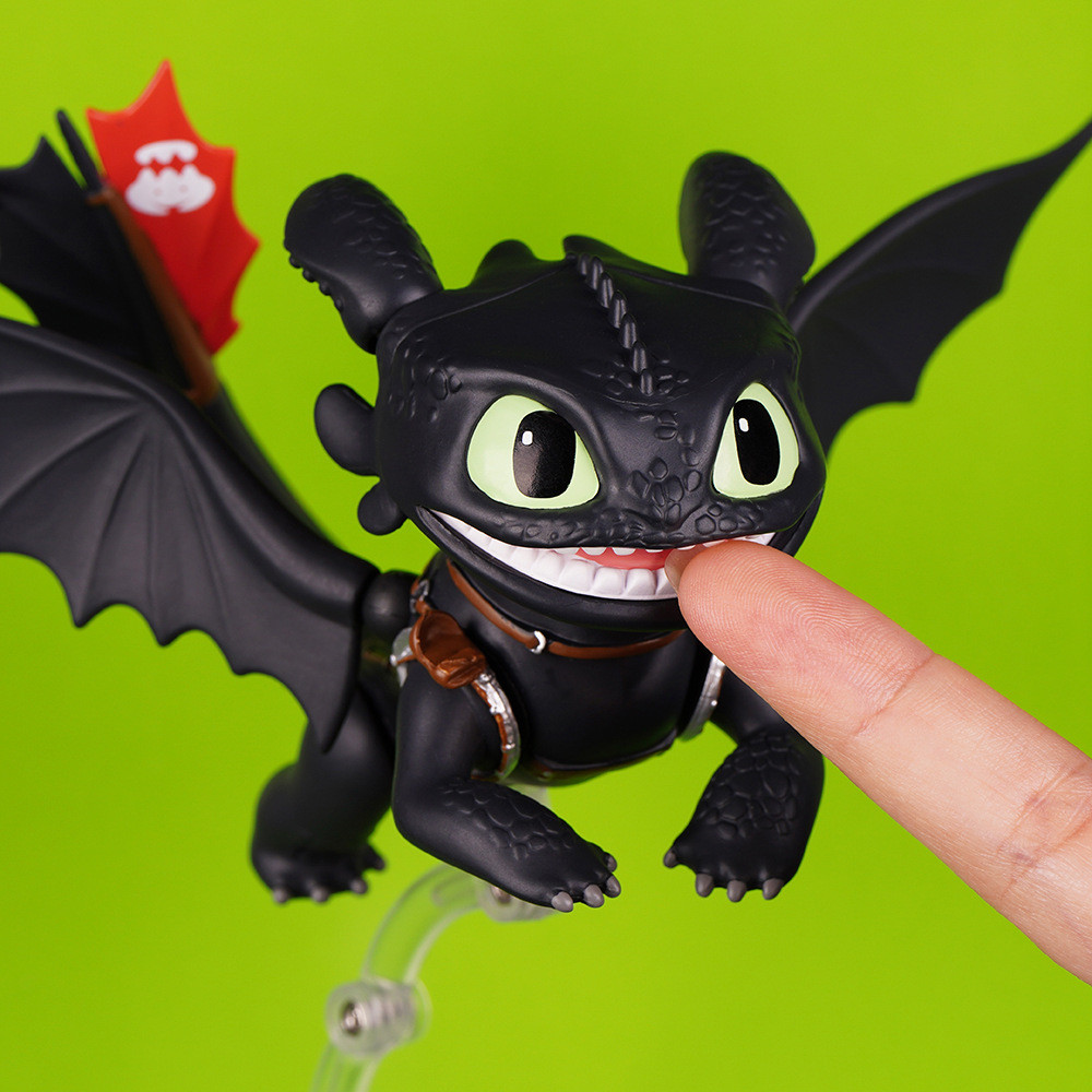 Toothless Nendoroid Night Fury How To Train Your Dragon Action Figure ...