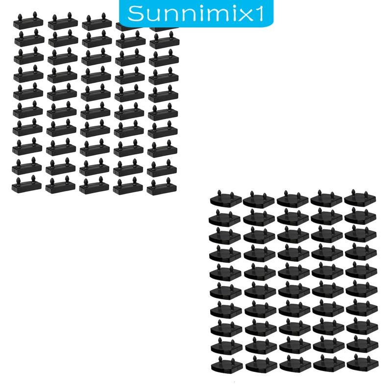 [Sunnimix1] 50Pcs Bed Slat Covers Slat Bracket Cover Replacement ...