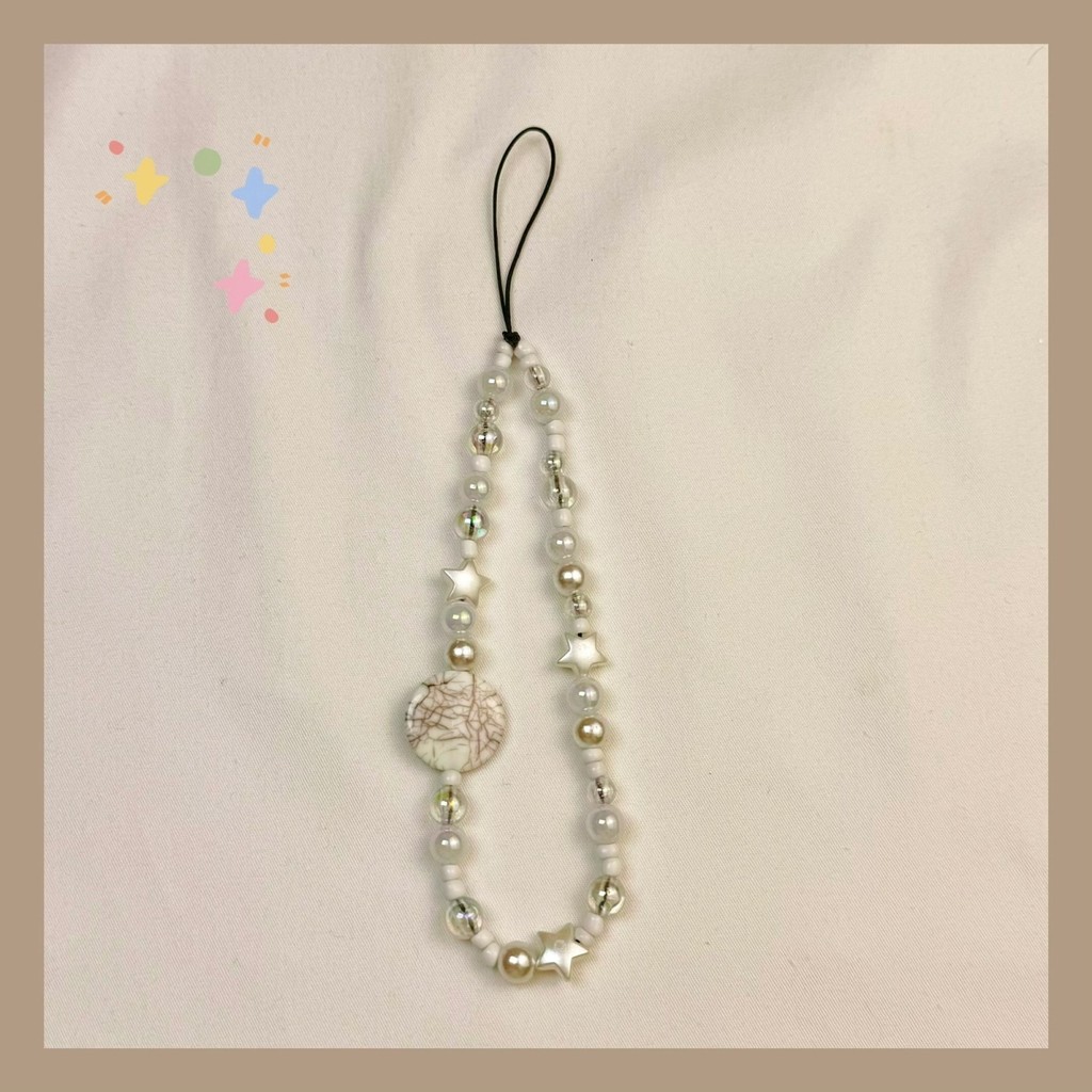 Homemade Pearl Baroque Style Mobile Phone Chain Mobile Phone Chain ...
