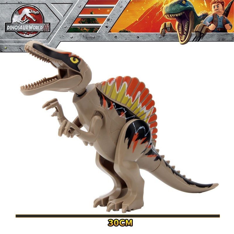 Big Size Dinosaur Building Blocks – Set of Brachiosaurus, Therizinosaur ...