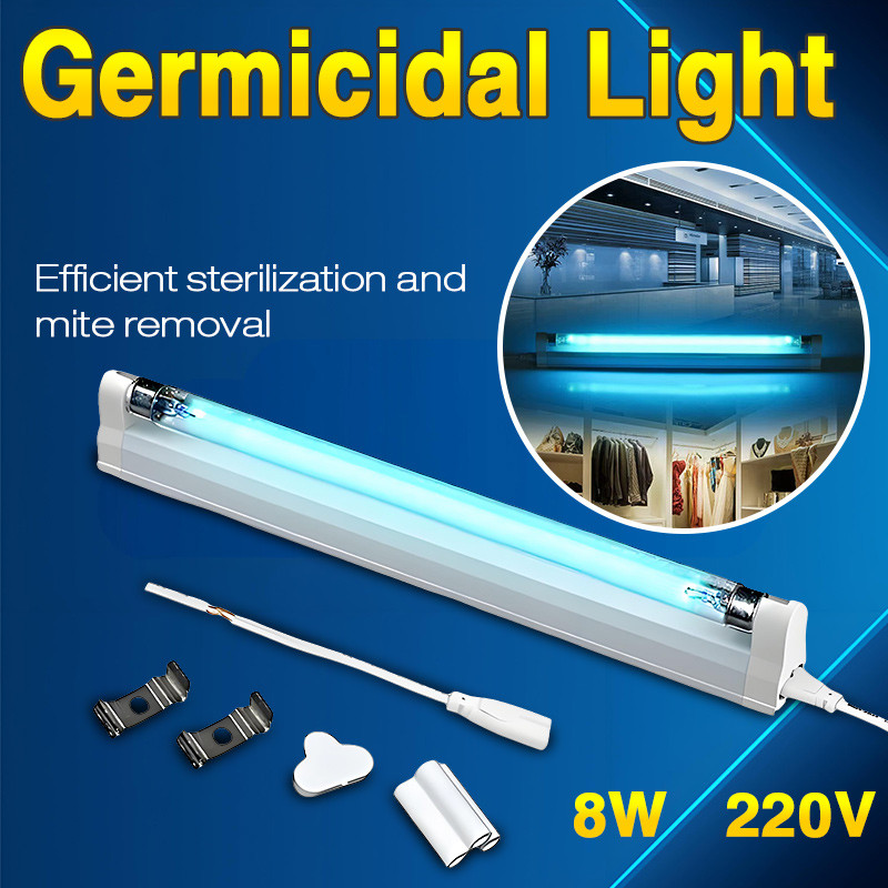 UV Germicidal Lamp 8W LED Tube Ultraviolet Sterilizer Light Bulb | Shopee Philippines