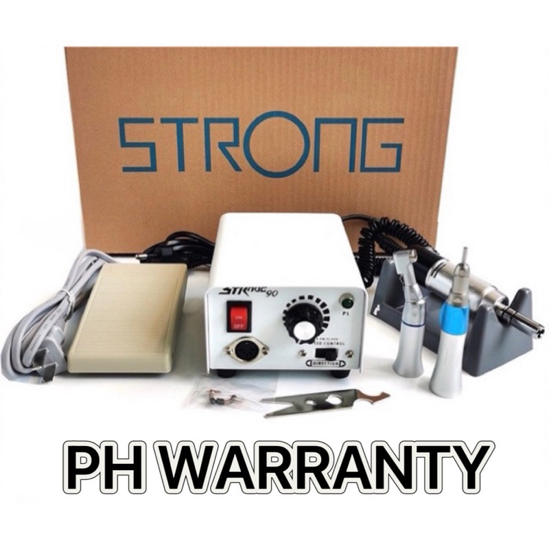 One set 90 Strong Dental micromotor low speed PH Warranty | Shopee ...