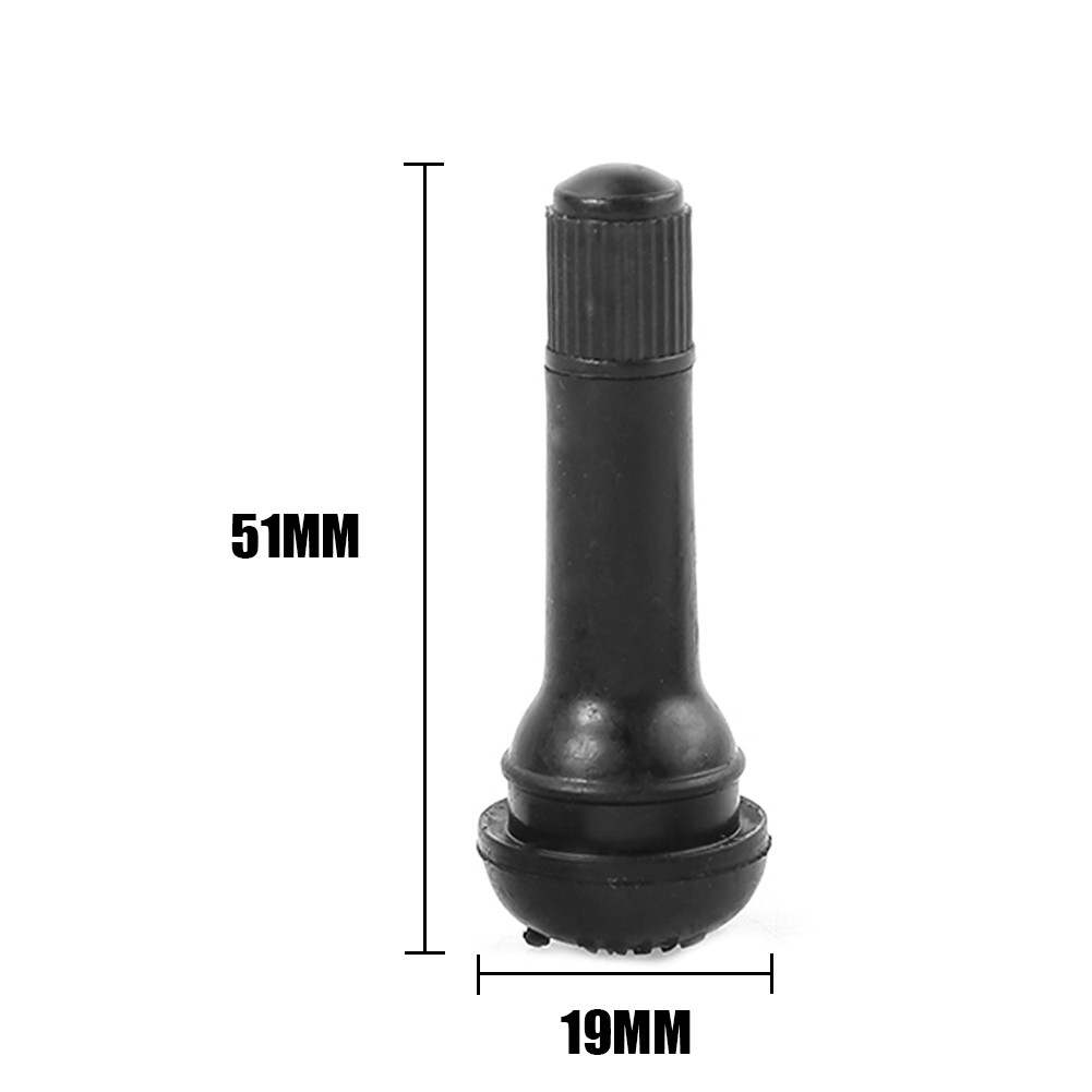 [Tcuteit.ph] 100pcs TR-414 Snap In Rubber Valve Stems TR414 Tyre Tire ...