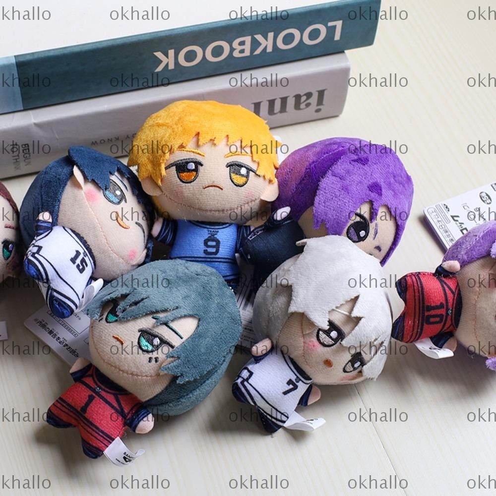 OKHALLO Plush Doll Keychain, BLUE LOCK Rin Itoshi Isagi Yoichi Mikage ...