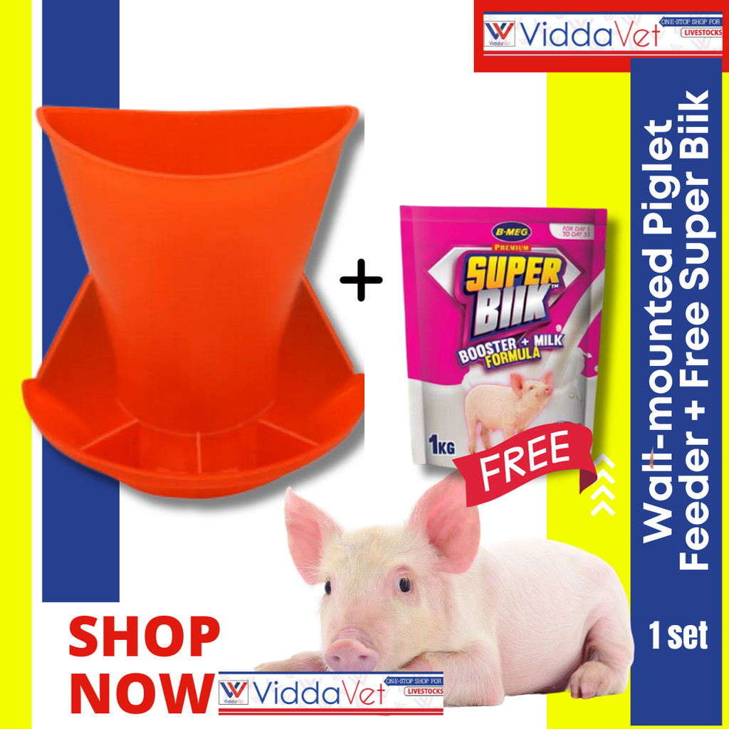 Feeding Automatic Feeder Plastic + B Meg Super Biik Booster Milk Super ...