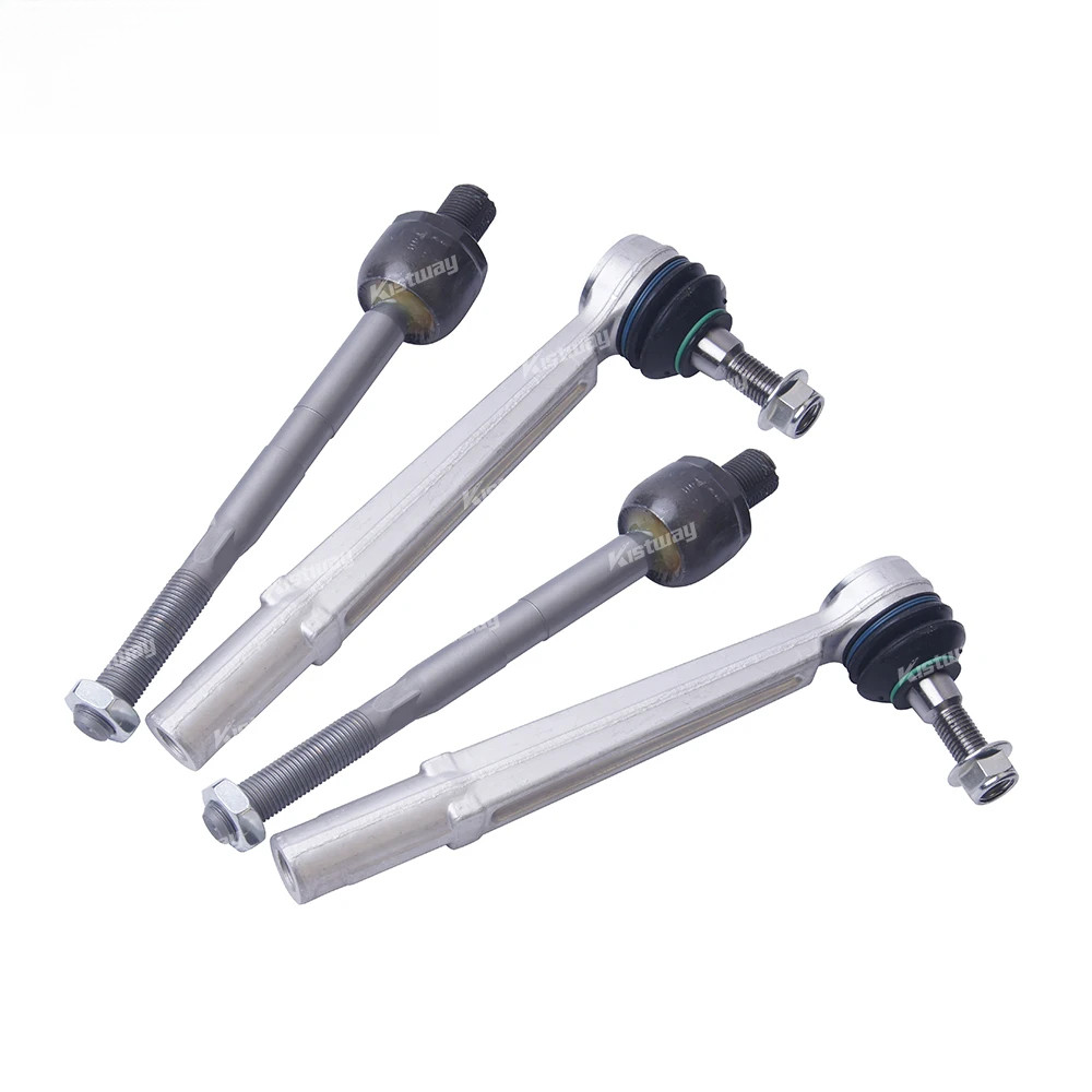 moto22r 4PCS Front Axle Inner Outer Steering Tie Rod Ends Ball Joint ...